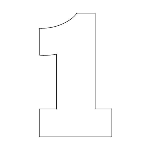 Printable Large Number Templates FREE Printable Online